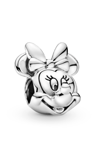 Aretes de Botón Corazón de Frente|Pandora MX