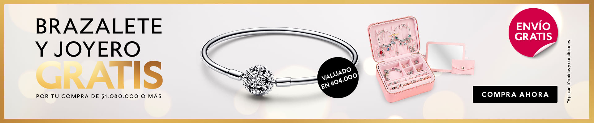 Charms, Brazaletes y Anillos | Pandora Colombia